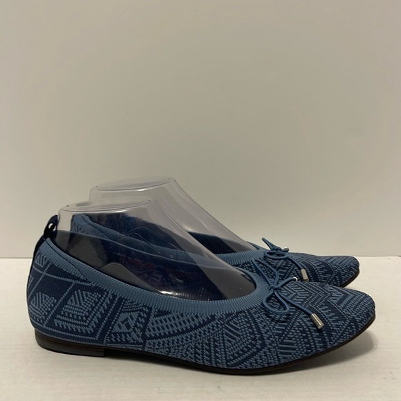Skechers | Shoes | Skechers Cleo Snip Knit Flats Womens 7 Navy Sweet ...